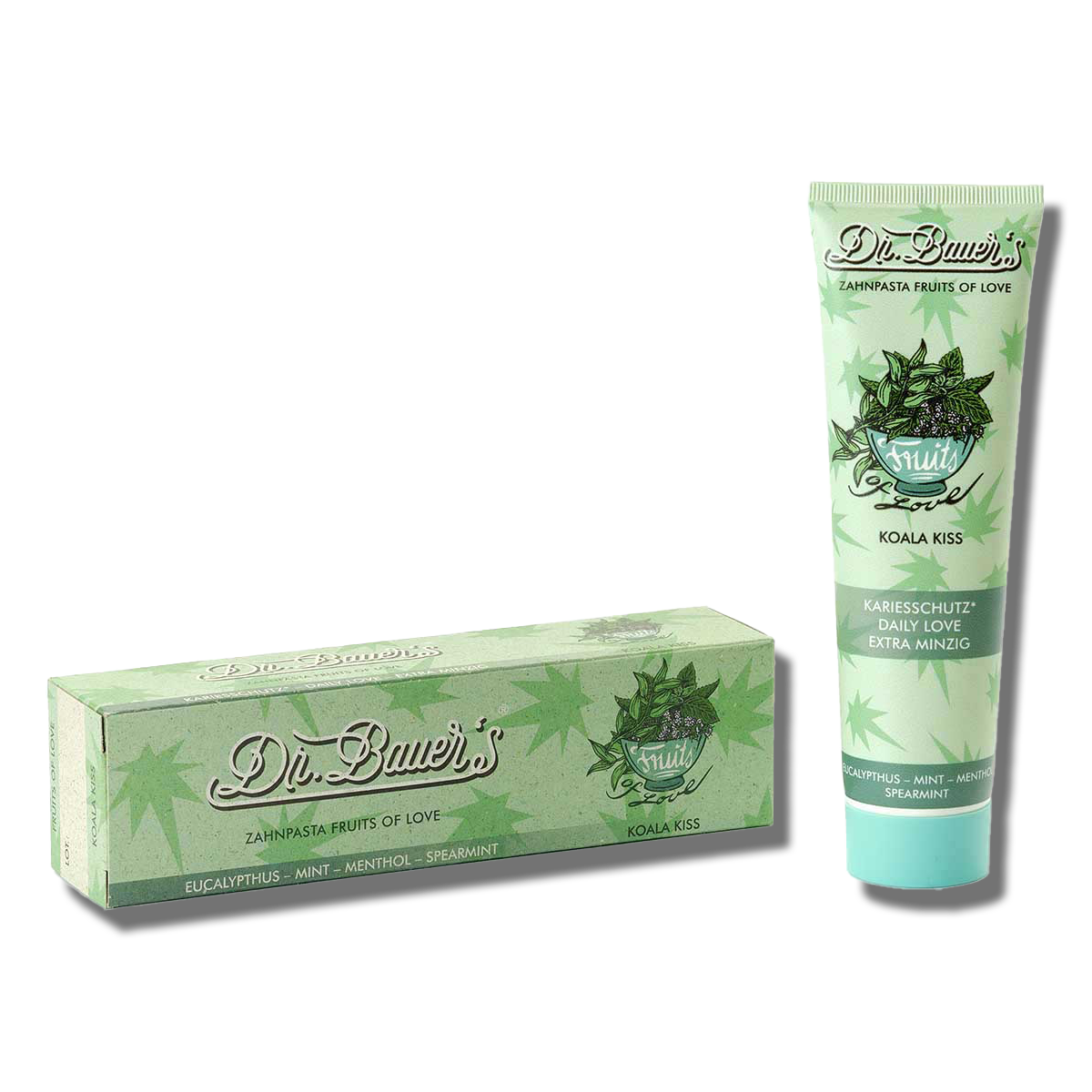 Dr. Bauer's Toothpaste Fruits of Love Koala Kiss 90ml – Dr. Bauer's ...